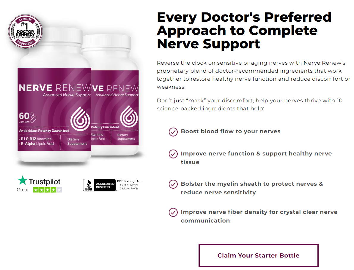 Nerve Renew Reviews: Ingredients, Benefits, Side Effects (Pros And Cons ...