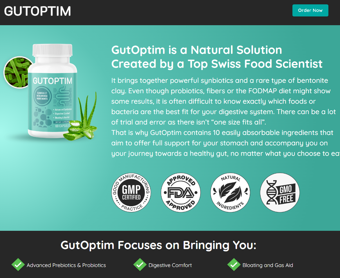 GutOptim Reviews: Ingredients, Benefits, Pros, and Cons! Honest ...