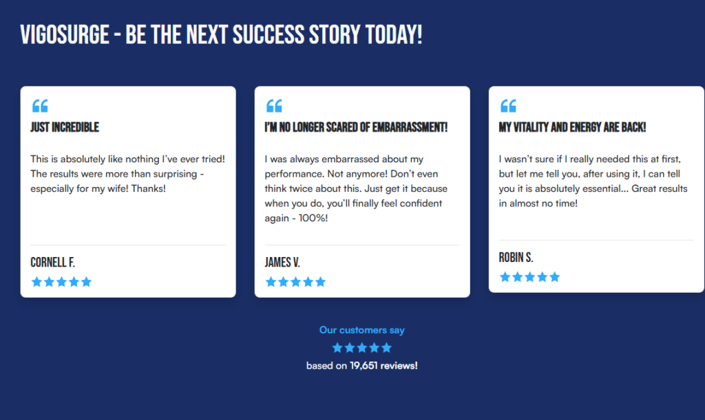 VigoSurge Reviews: Honest Customer Insights on Ingredients, Benefits ...